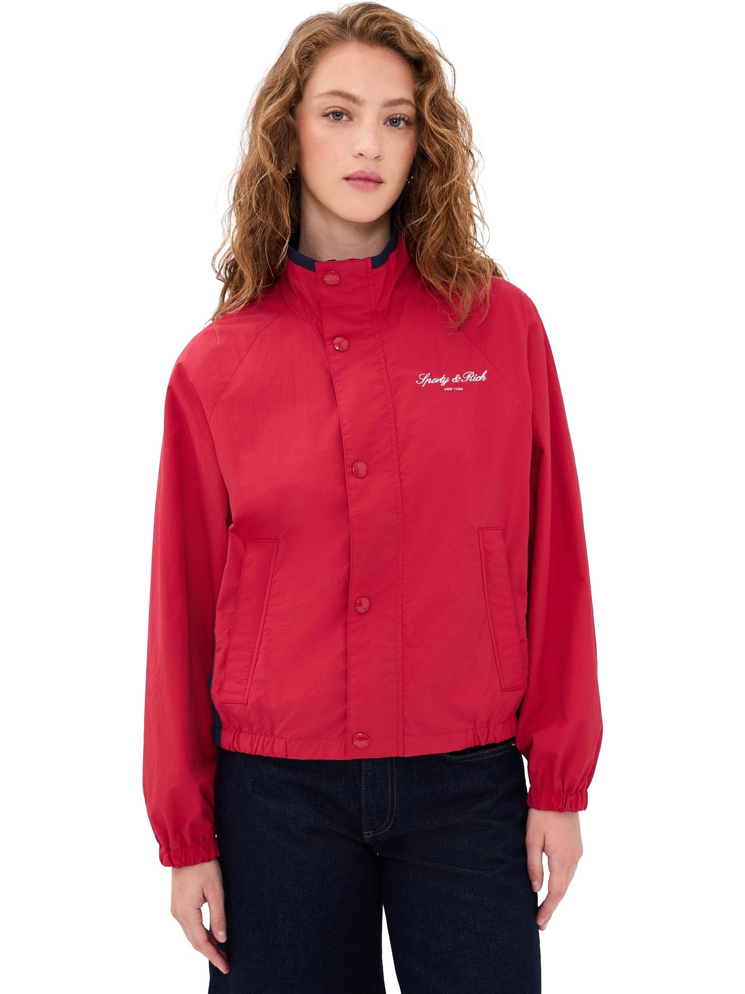 SPORTY & RICH Sporty & Rich Signature NY Contrast Jacket